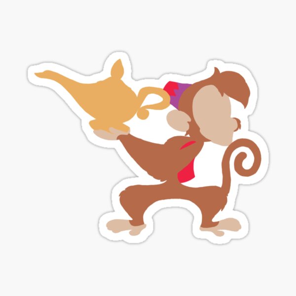 Monkey Abu Stickers | Redbubble