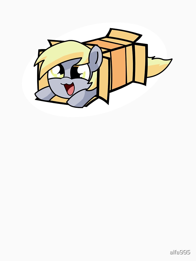 "Derpy in a box" Essential T-Shirt for Sale by alfa995 | Redbubble