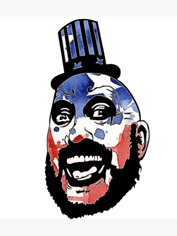 "Captain Spaulding " Poster by ShoppeMorbid | Redbubble