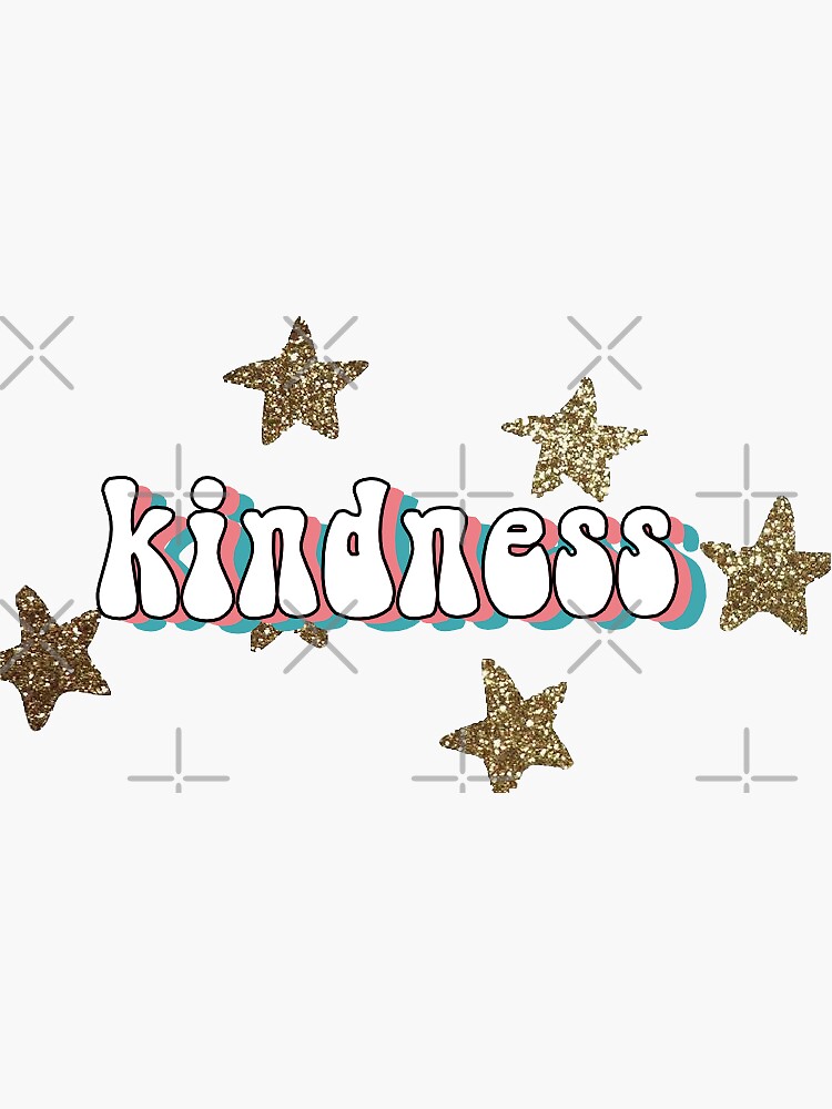 "aesthetic kindness sticker" Sticker for Sale by sarahr3nee | Redbubble