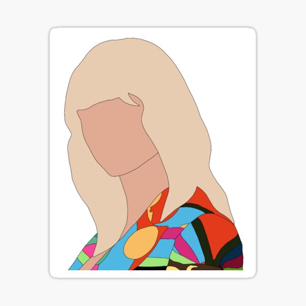 Taylor Swift Outline Stickers | Redbubble