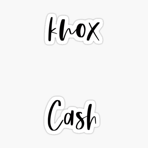 "Knox cash" Sticker for Sale by swaygirls | Redbubble