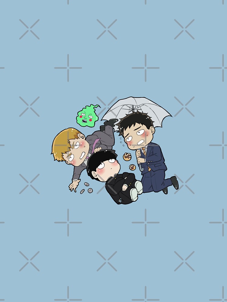 "Mob Psycho 100 - Spirits and Such Consultation Office Chibi" T-shirt ...