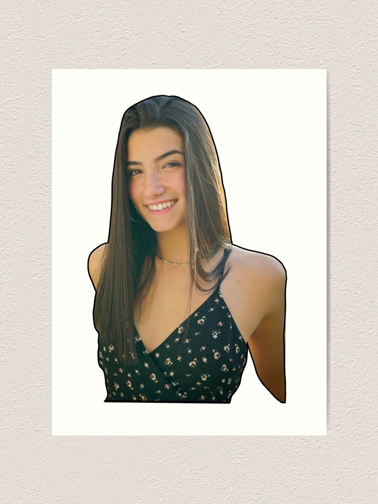 "Charli D’amelio " Art Print for Sale by jojowco | Redbubble