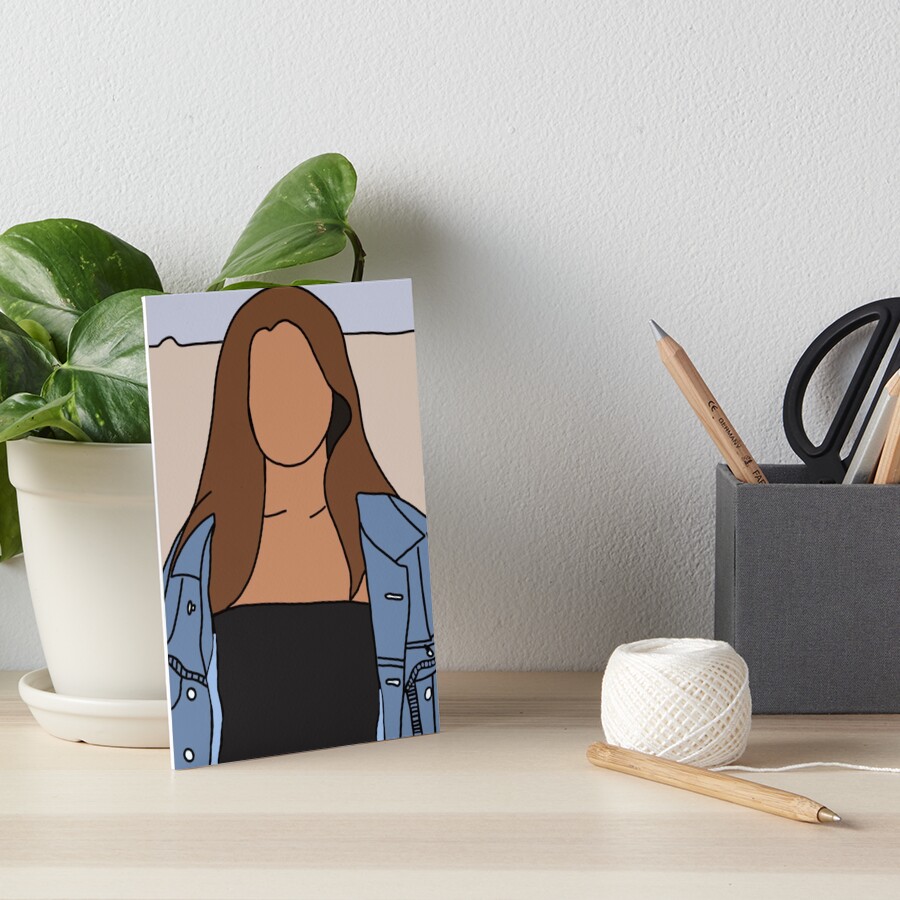 "Addison Rae " Art Board Print for Sale by jojowco | Redbubble