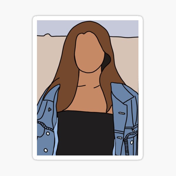 "Addison Rae " Sticker for Sale by jojowco | Redbubble