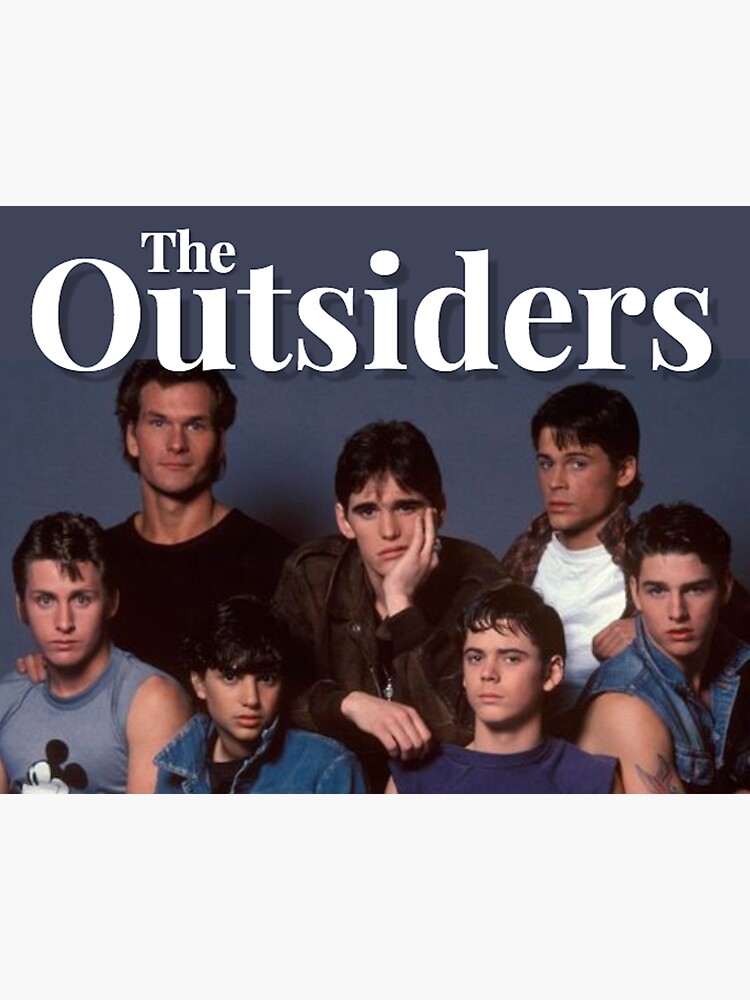 "The Outsiders" Sticker for Sale by tarantinhoe | Redbubble