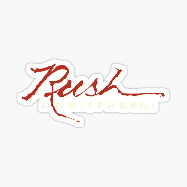 Band Rush Stickers | Redbubble