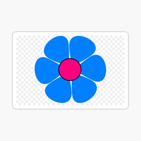 "Retro Flower Power" Sticker by nicoleapearson | Redbubble