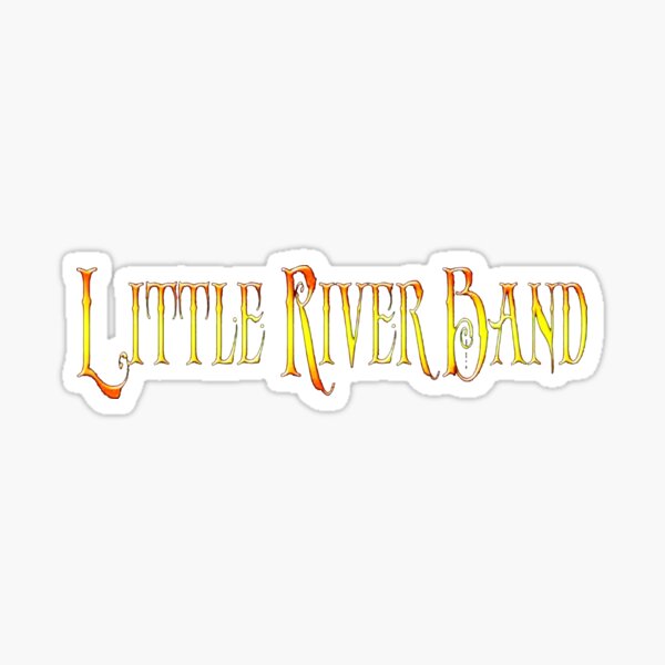 "Rock band classic97 Little river band logo 1 and favorite" Sticker for ...