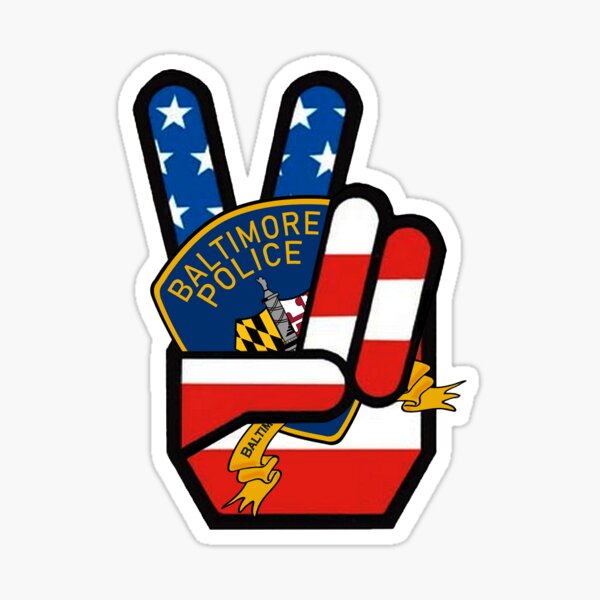 "Peace Police" Sticker for Sale by Det550 | Redbubble