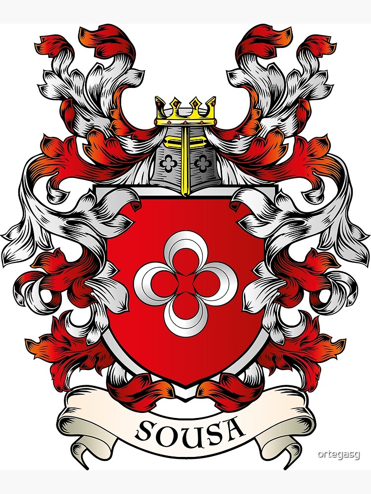 Póster «escudo de armas de sousa» de ortegasg | Redbubble