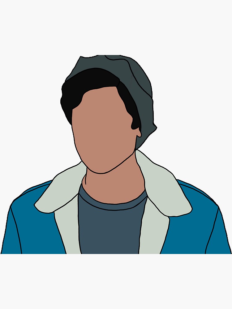 "Jughead sticker" Sticker for Sale by wecc-bri | Redbubble