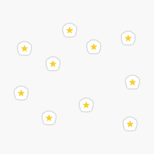 "gold star sticker pack" Sticker for Sale by mads1126 | Redbubble