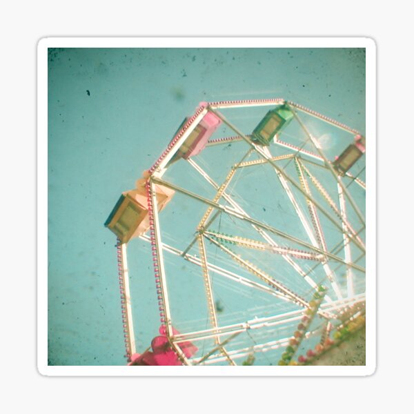 "Big Wheel" Sticker by Cassia | Redbubble