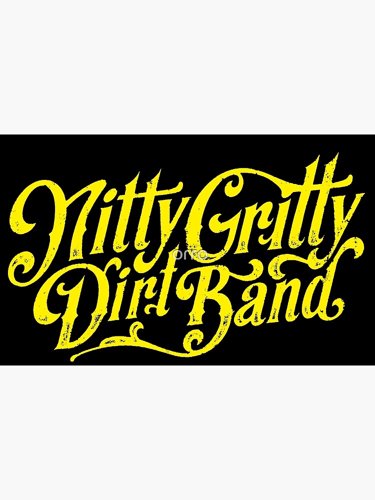 "Nitty gritty dirt band logo" Photographic Print by orro | Redbubble