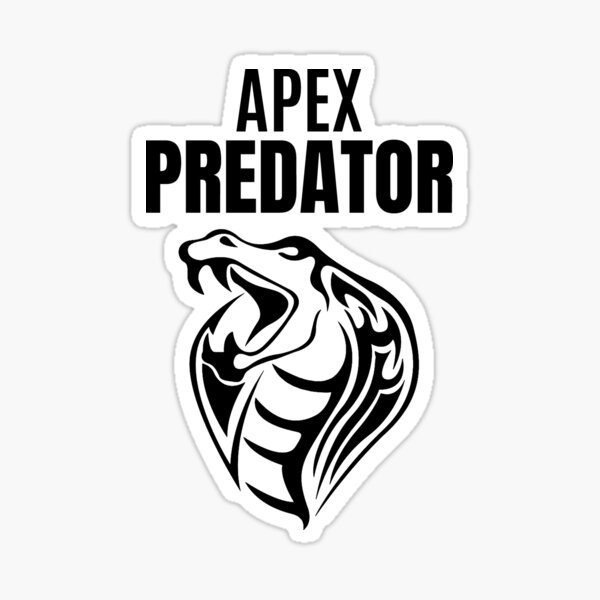 "Apex Predator - snake" Sticker for Sale by RIVEofficial | Redbubble