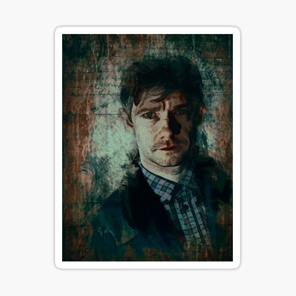 "Watson" Sticker for Sale by Deadmansdust | Redbubble