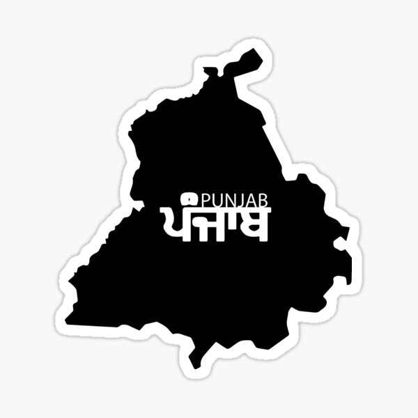 "Punjab" Sticker for Sale by guri386 | Redbubble