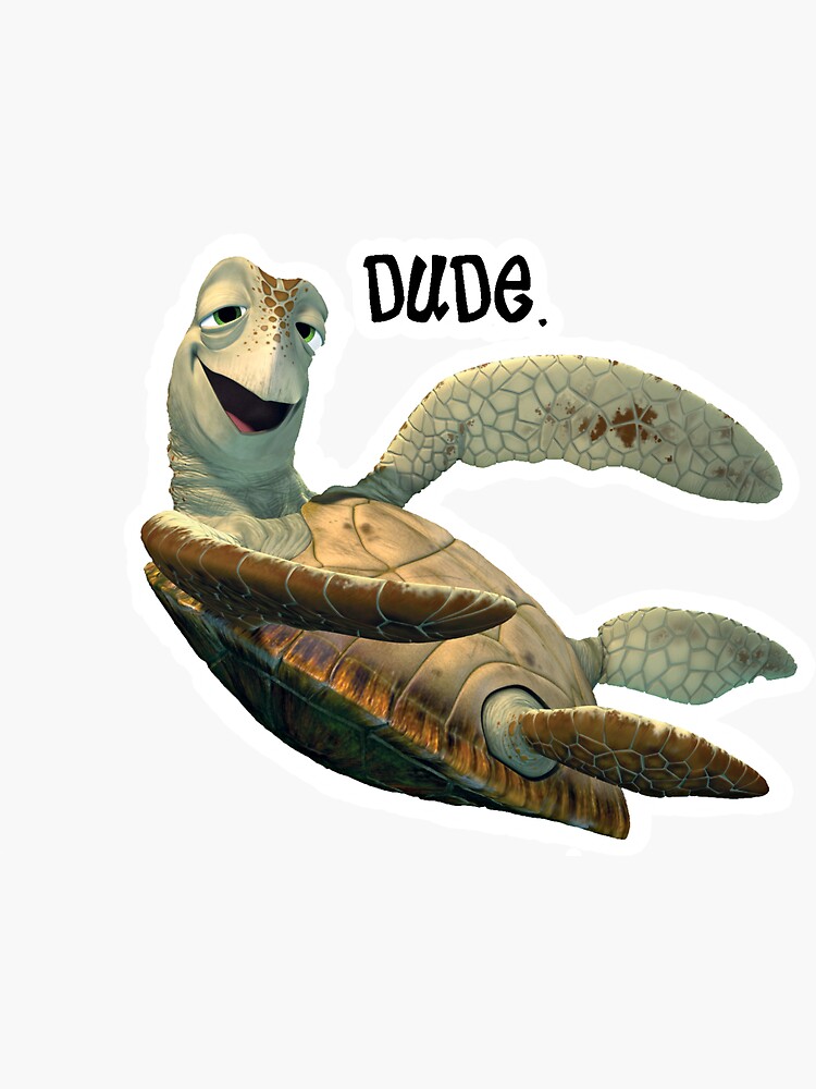 "Crush the turtle" Sticker for Sale by ruby-charney | Redbubble