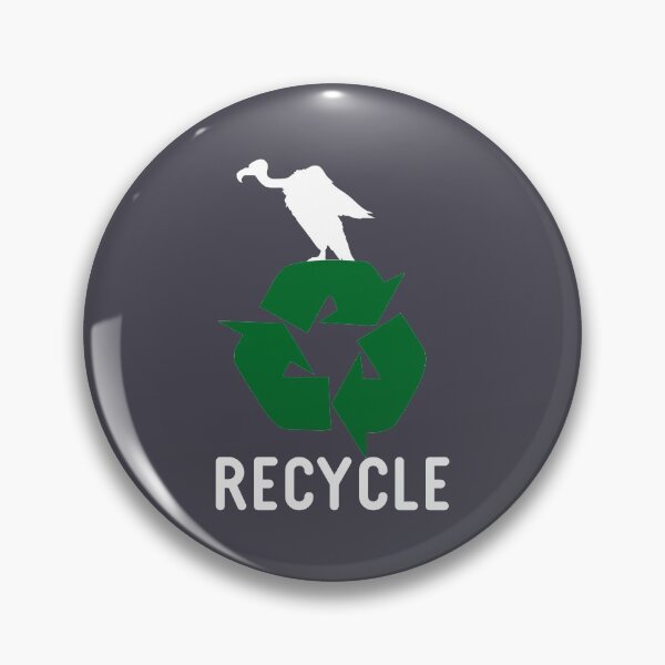 Recycle Logo Pins and Buttons | Redbubble