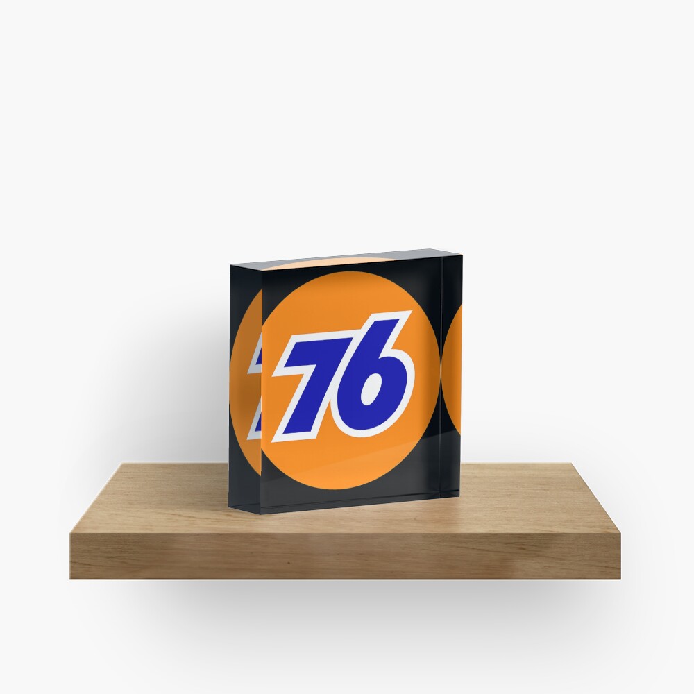 "Union 76 Union 76 Gasoline Logo " Acrylic Block by alanrusse885 ...