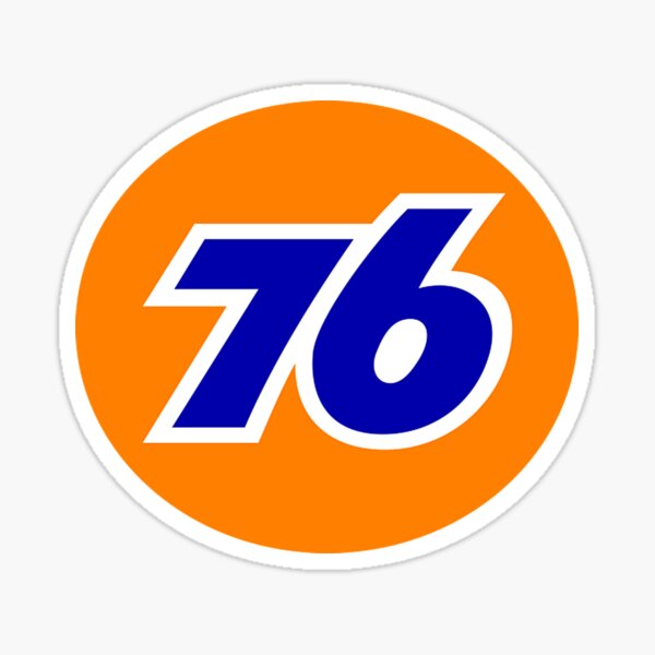 "Union 76 Union 76 Gasoline Logo " Sticker for Sale by alanrusse885 ...