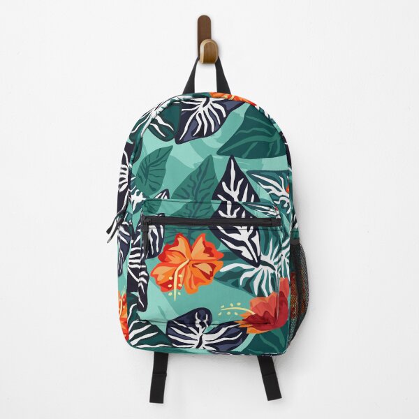 "Hibiscus flower" Backpack for Sale by jannta | Redbubble