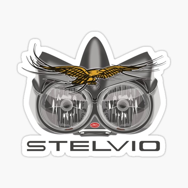 "Stelvio" Sticker by tee-and-tee | Redbubble