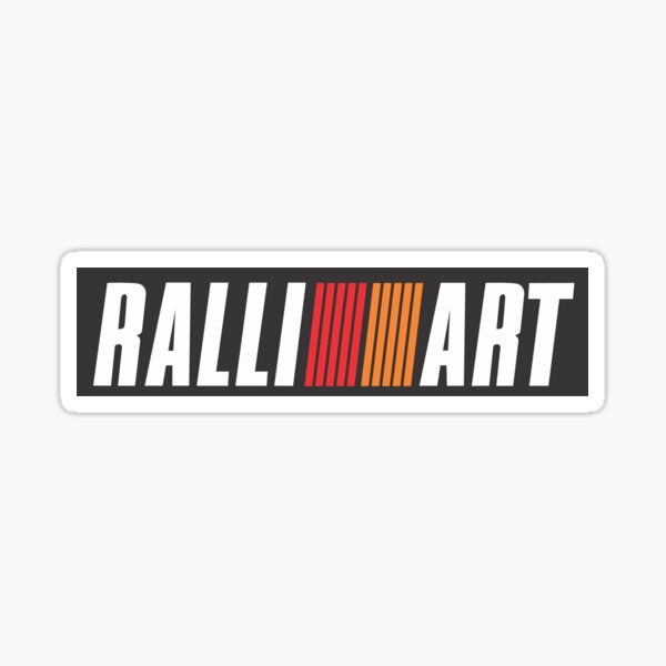 "Ralliart" Sticker for Sale by ozumdesigns | Redbubble
