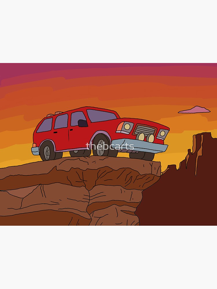 "CANYONERO!" Sticker for Sale by thebcarts | Redbubble