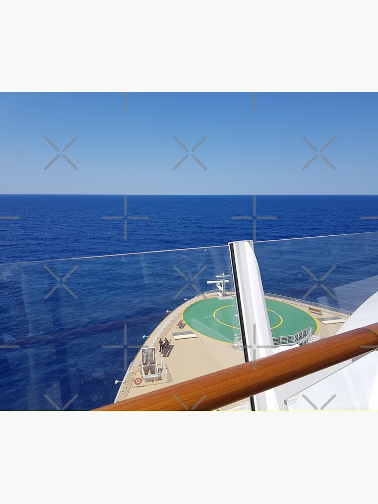 "Cruise Ship Ocean View" Sticker for Sale by AJ505 | Redbubble