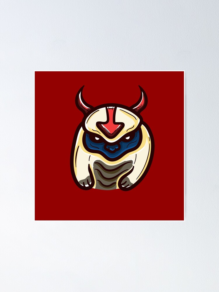 "Angry Appa Avatar The Last Airbender" Poster by Dzulhan | Redbubble