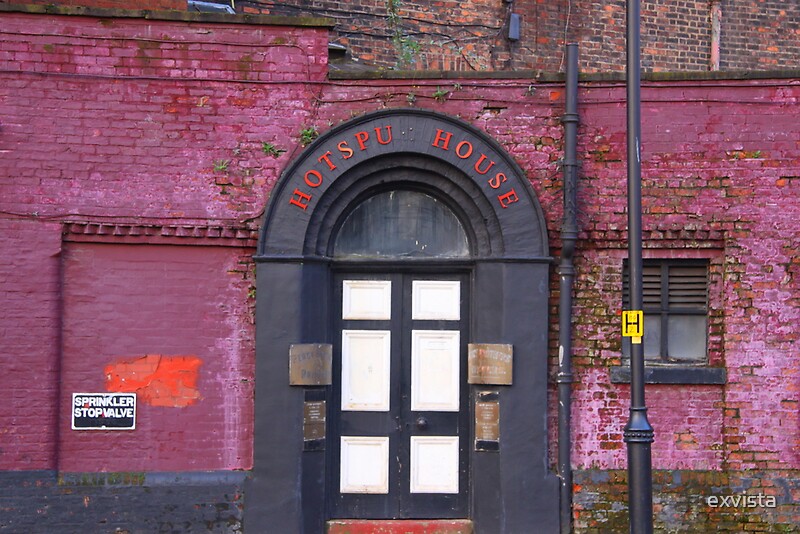 "Hotspur House, Manchester, England" by exvista | Redbubble
