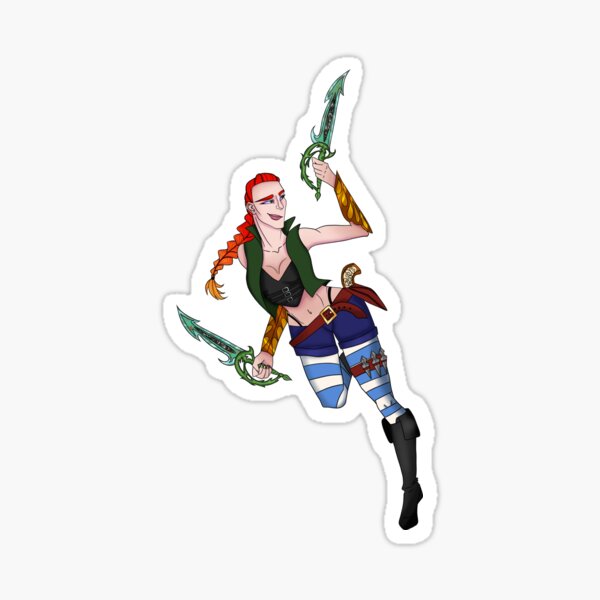 "Astrid " Sticker by ElfDavis | Redbubble
