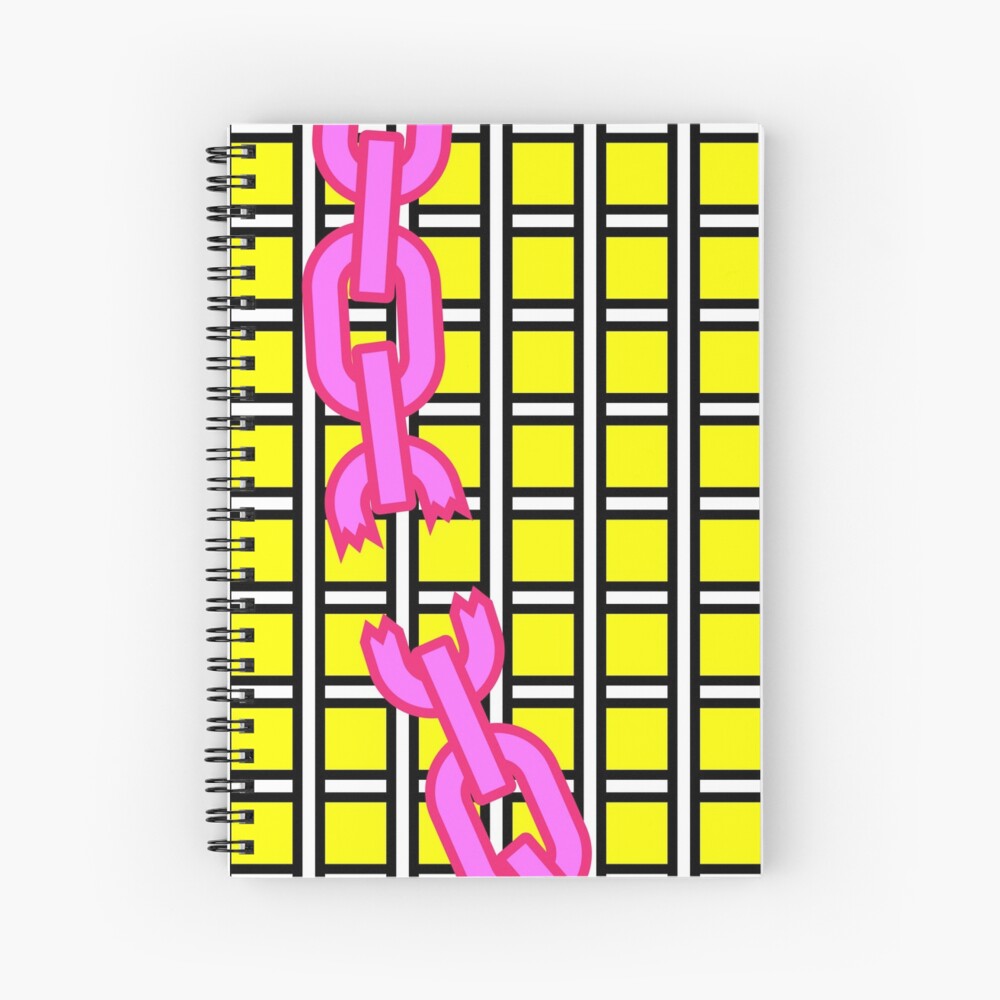 "Clueless chain" Spiral Notebook for Sale by hanneaalb | Redbubble