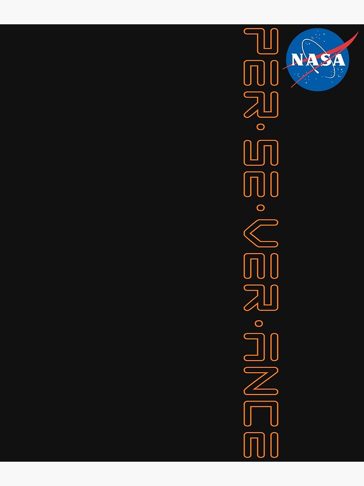 "Mars Rover Perseverance Nasa 2020" Poster by XDelta | Redbubble