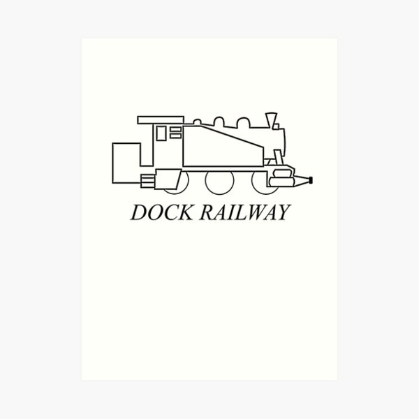 "TUGS Dock Railway " Art Print by SodorRailway3DF | Redbubble