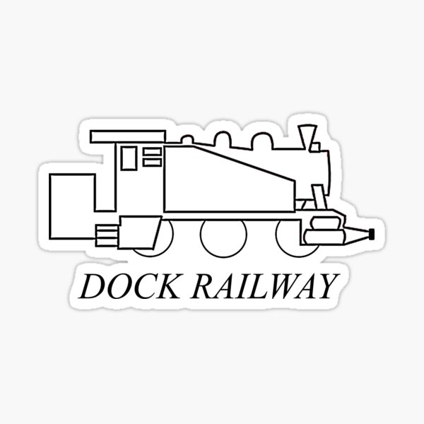"TUGS Dock Railway " Sticker for Sale by SodorRailway3DF | Redbubble