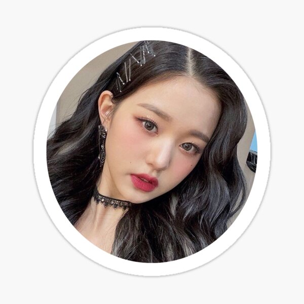 "Jang Wonyoung izone" Sticker for Sale by Yourfavmark | Redbubble
