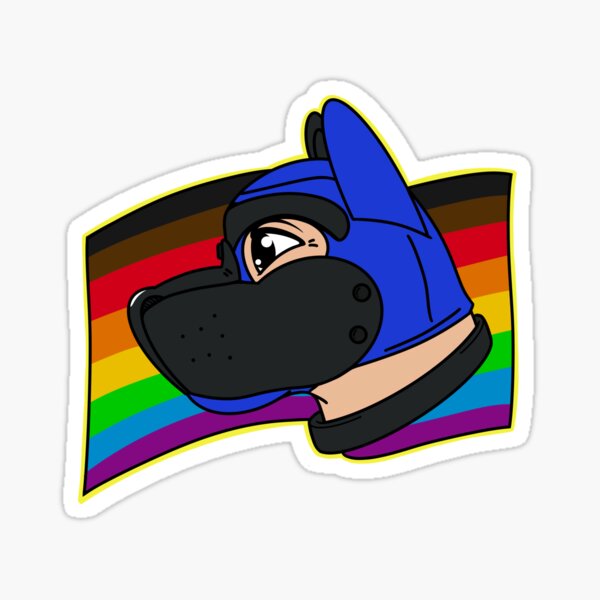 Pup Hood Stickers | Redbubble