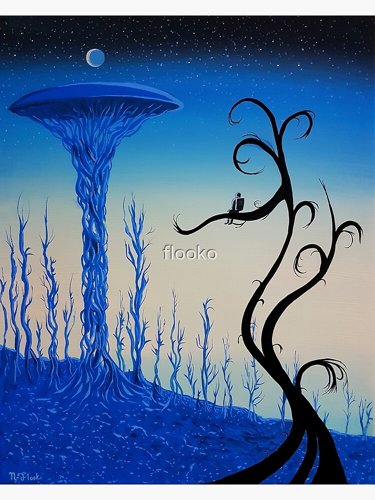 "The Observer" Poster by flooko | Redbubble