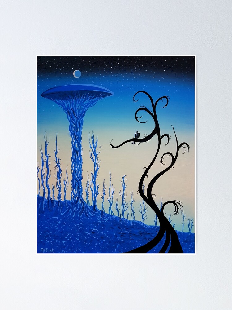 "The Observer" Poster by flooko | Redbubble