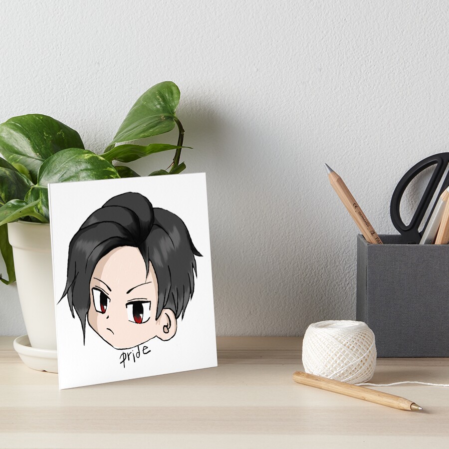 "Obey Me! Lucifer Chibi" Art Board Print for Sale by PurrfectPixels ...