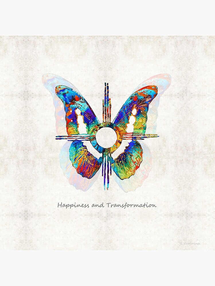 "Native American Happiness and Transformation Butterfly Symbol - Sharon ...