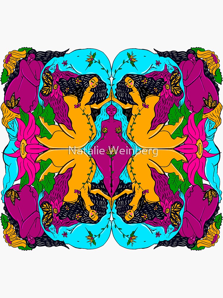 "Harmony " Sticker for Sale by natalieweinberg | Redbubble