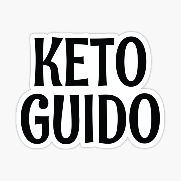 Keto Guido Stickers | Redbubble