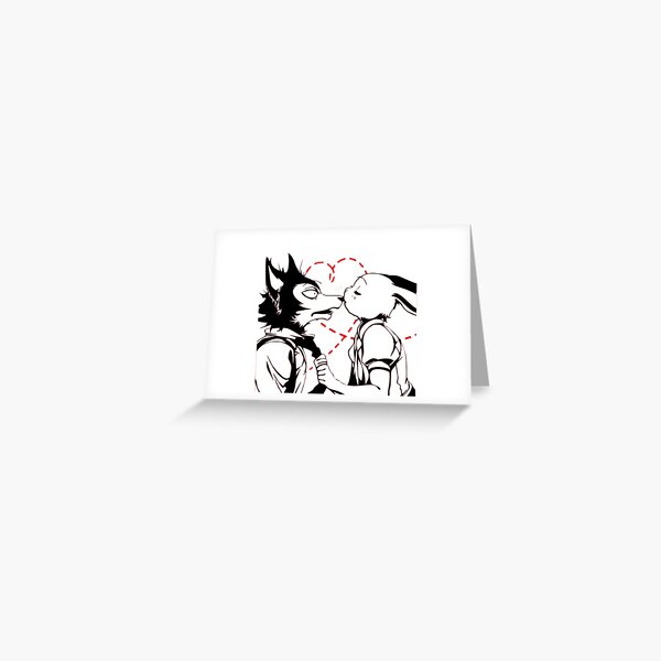"Beastars Legoshi and Haru" Greeting Card by OtakuPapercraft | Redbubble