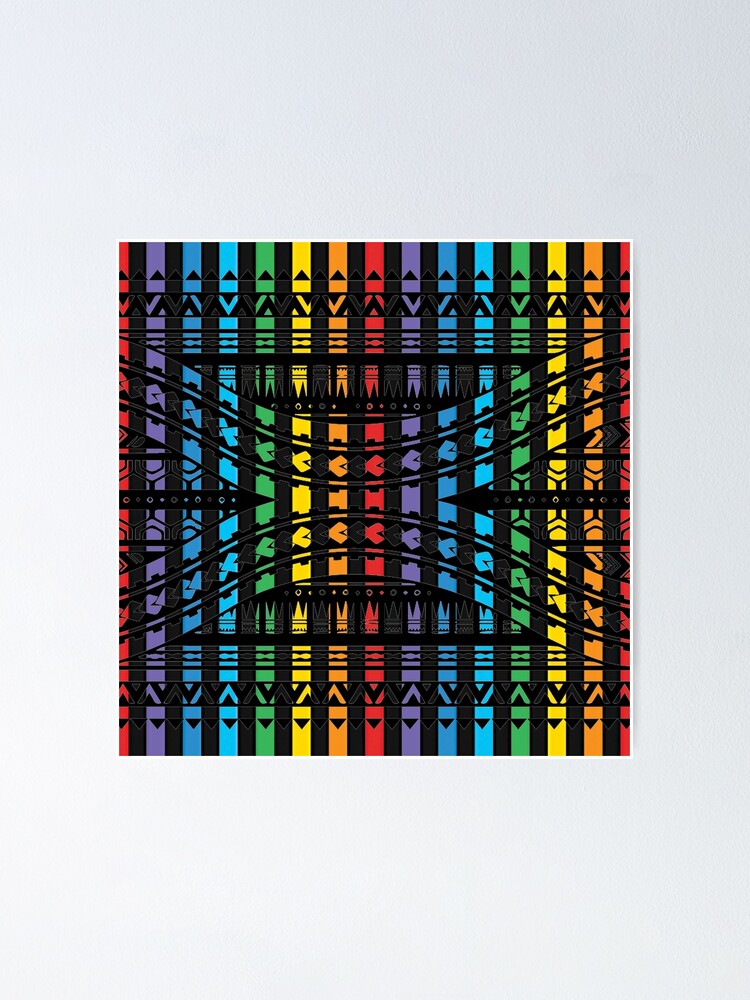 "Maori Rainbow" Poster for Sale by Si-aidra | Redbubble