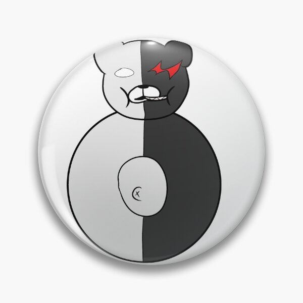 "Cursed circle monokuma" Pin by MelonPop69 | Redbubble